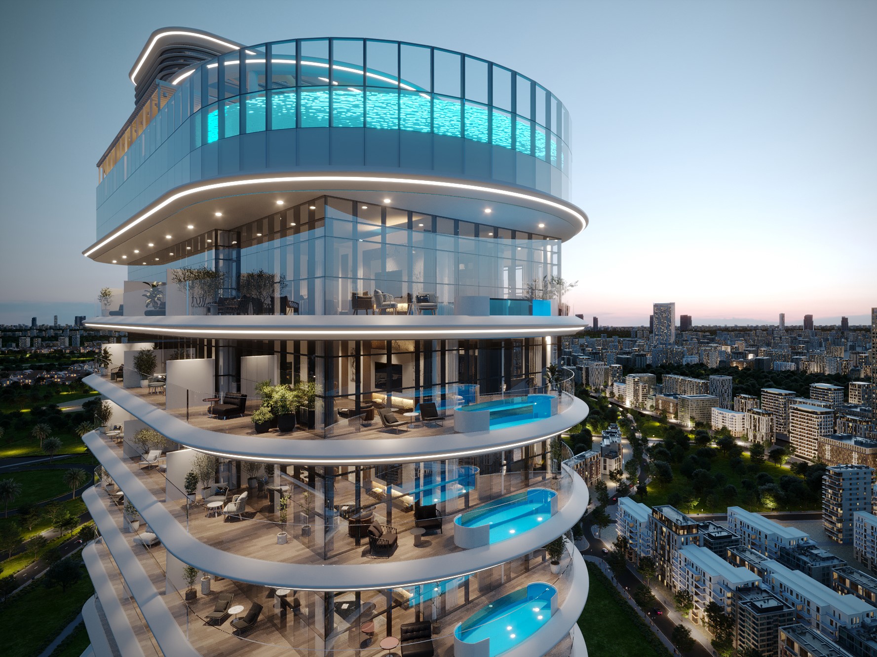 Appartement à vendre 83 m2 Jumeirah Village Circle Electra by Acube ...